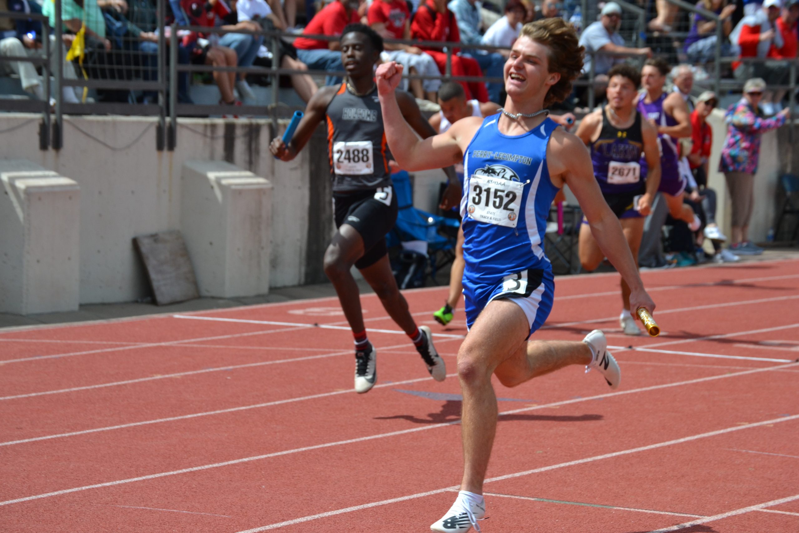 Perry-Lecompton boys break curse with state title in 4×100-meter relay ...